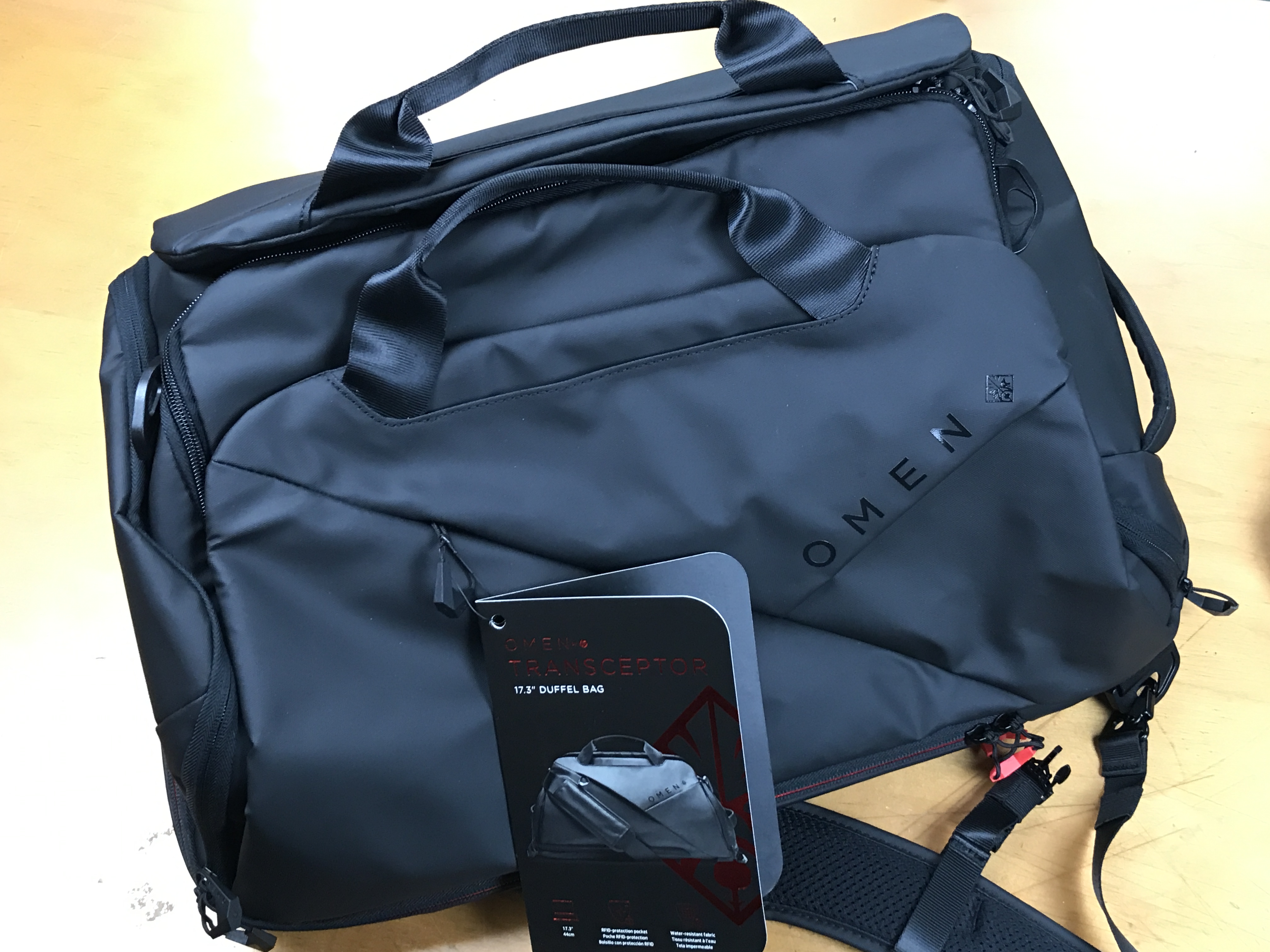 Recensione HP Gaming Omen Transceptor Duffle Bag – ZEROLOOP UNBOXING