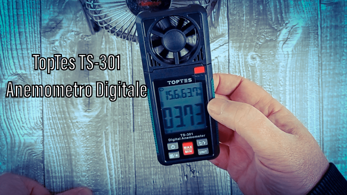 TopTes TS-301 Anemometro Digitale – ZEROLOOP UNBOXING